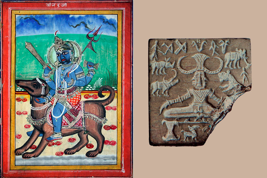 Shiva - Kal Bhairav - Pashupati - Hinduism and dogs - Pet Services at ...